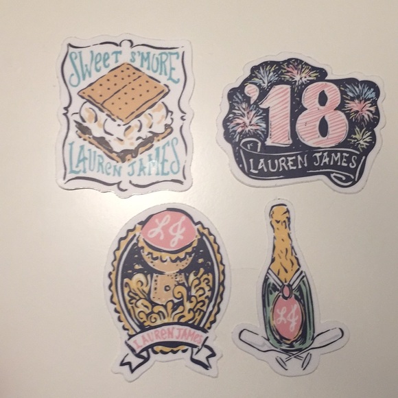 Lauren James | Accessories | Lauren James Stickers | Poshmark